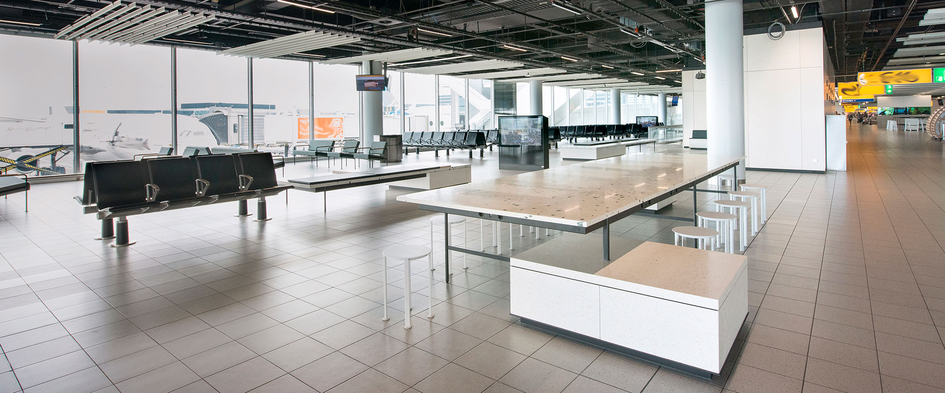 Schiphol Airport - Agglotech | Architectural Terrazzo