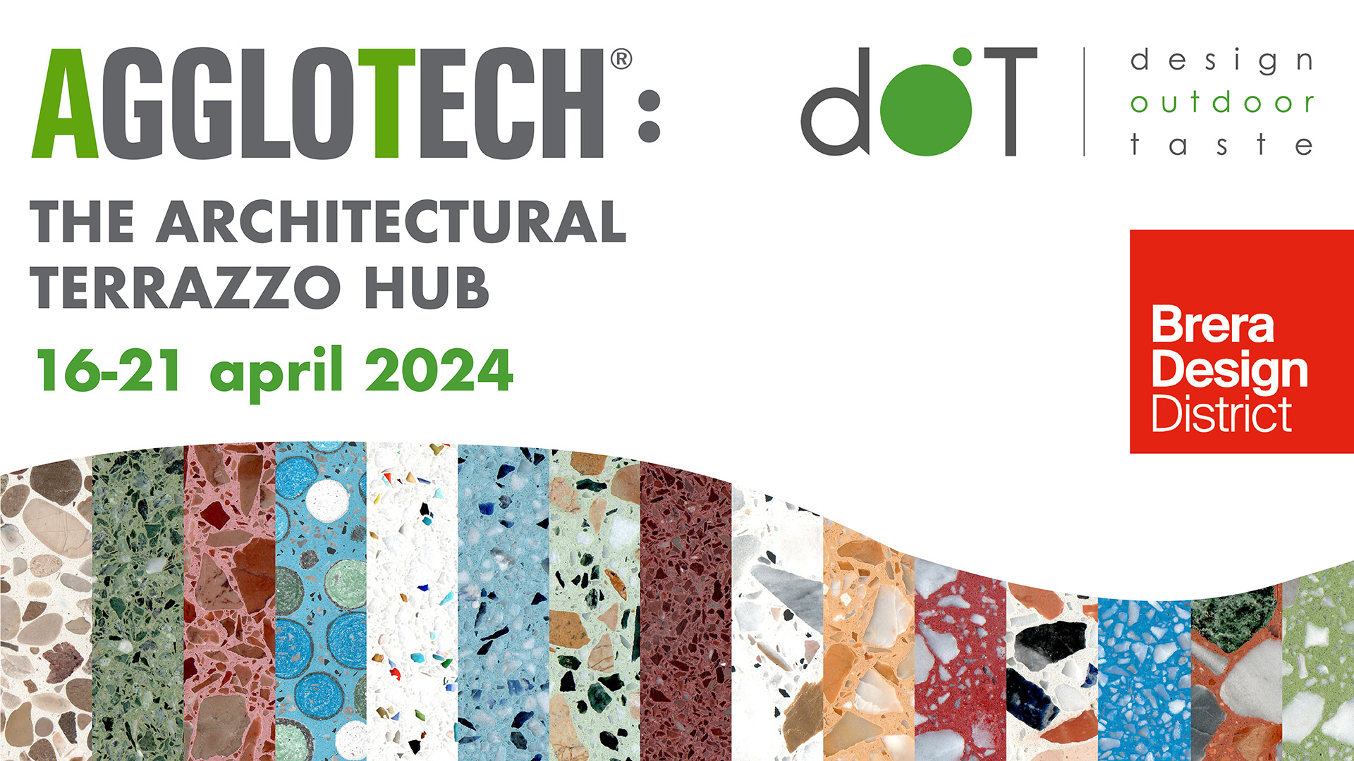 Agglotech’s Architectural Terrazzo Hub at Brera Design Week 2024 ...