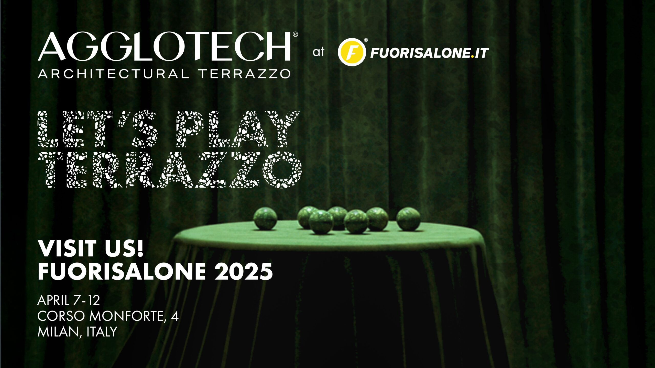 Agglotech at Fuorisalone 2025 - Agglotech | Architectural Terrazzo